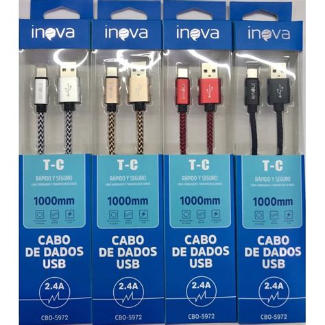 Cabo Usb Inova Tipo C M Shopee Brasil