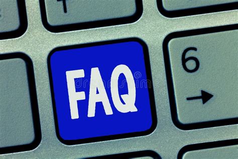 Text Sign Showing Faq Conceptual Photo A List Of Questions And Answers Relating To A Particular
