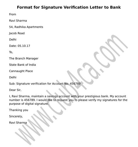 Signature Verification Form Fill Out And Sign Printable Pdf Template