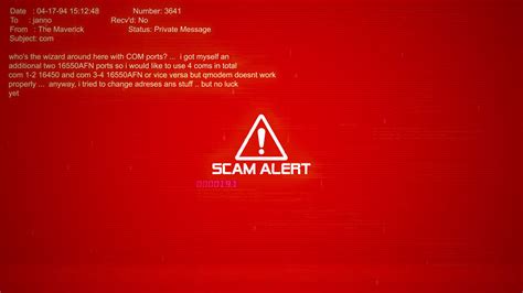 scam alert warning text on hacking stock motion graphics sbv 351720311