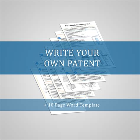 Patent Application Guide Template European Patent Application