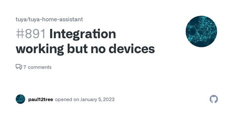 Integration Working But No Devices · Issue 891 · Tuyatuya Home Assistant · Github
