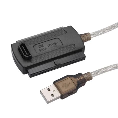 Usb To Sata Ide Cable Hard Drive Cable For Power Converter Adapter Shopee Singapore