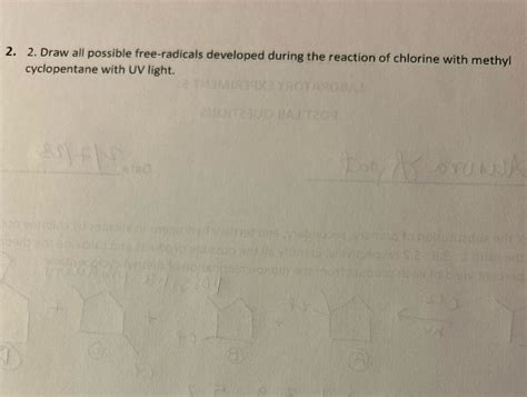 [solved] 2 2 draw all possible free radicals developed during the