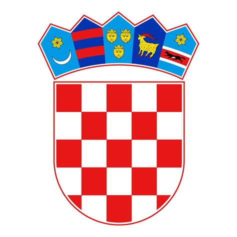 Hrvatski Grb Croatian Coat Of Arms Svg Png Instant Downloads Great For Soccer And Football