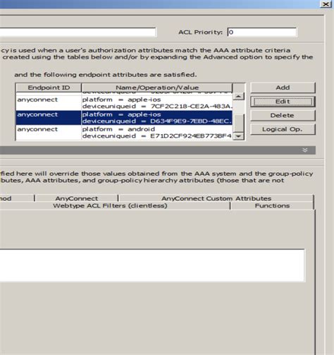 solved how add anyconnect endpoint attributes on asa by cli cisco