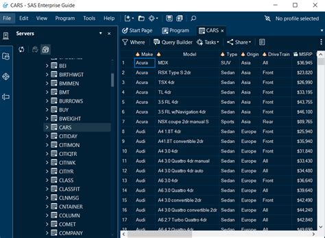 How To Open Very Large Sas Datasets Like Head In Linux Stack Overflow