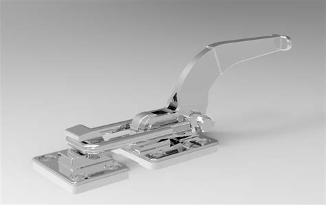 autodesk inventor ipt file 3d cad model of tensioner clamp model with