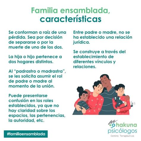Características De La Familia Reconstituida O Ensamblada