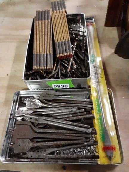 Assortment Of Drill Bits Delaware Auction Center