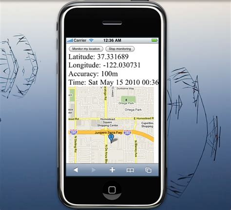 HTML Apps Positioning With Geolocation