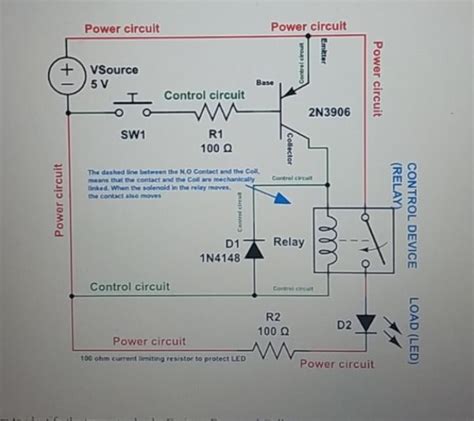 Transistor Controlled Relay Led Wont Turn On Raskelectronics