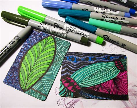 Colorful Sharpie Art