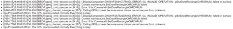 webgl crashing on chrome chrome