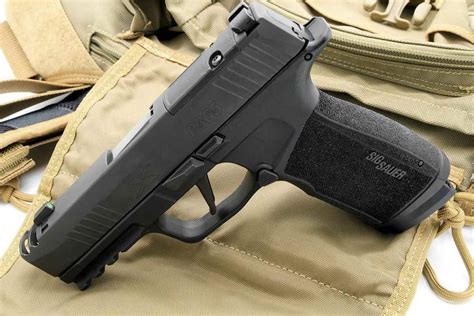 Sig Sauer P365 Xmacro Striker Fired Semiauto 9mm Pistol Ful Handguns