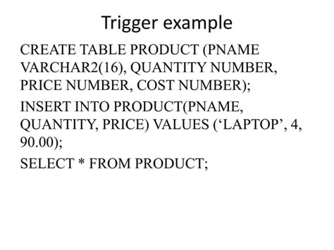 Triggers N Cursors Ppt