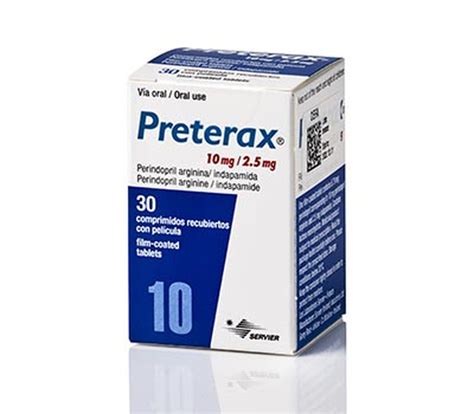 Preterax 10 Mg25 Mg Rappi