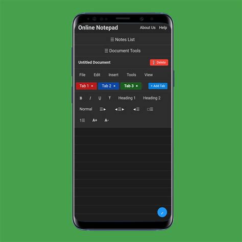Online Notepad Help And Learning