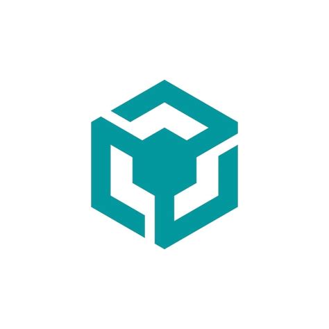 Premium Vector Box Cube Hexagon Geometric Vector Logo Design