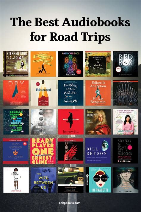 The Best Audiobooks For Road Trips Audiobooks Chirp Best Audiobooks
