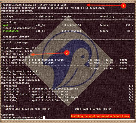 How To Install Wget On Fedora Linux Using The Dnf Command Nixcraft