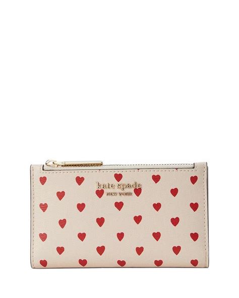 Mini Heart Kate Spade Wallet Printed Wallets Cute Wallets Bi Fold