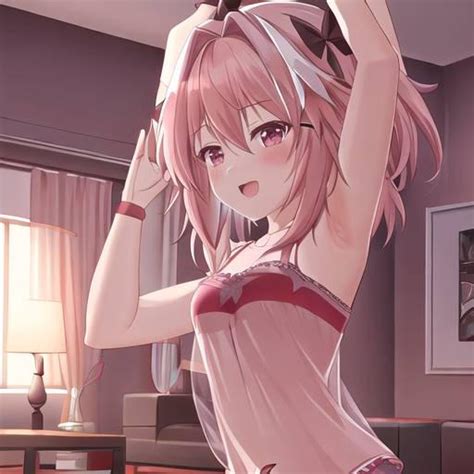 Astolfo Dancing In His Pajamas By Vrizx On Deviantart