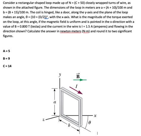 Solved Consider A Rectangular Shaped Loop Made Up Of N C Chegg