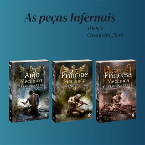 Box De Luxo Coleção As Peças Infernais Edição De Colecionador