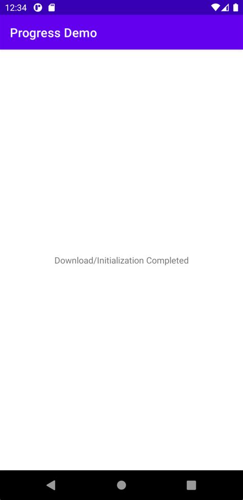 Display Progress Using Progressbar Android Pcsalt