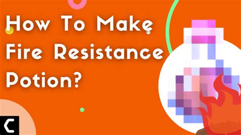 How To Make Fire Resistance Potion Quick Tutorial