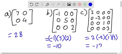 Conjecture A Diagonal Matrix Is A Square Matrix With All Zero Entries Above And Below Its Main