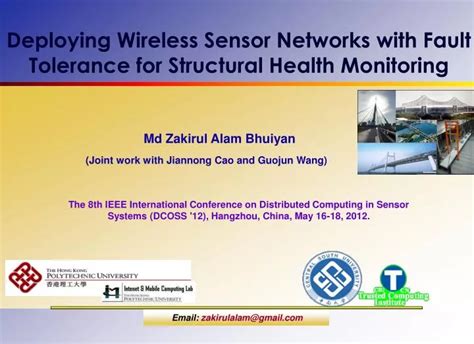 Ppt Deploying Wireless Sensor Networks With Fault Tolerance For