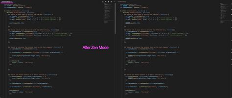 Zen Mode For Current Working Window Issue Microsoft Vscode GitHub