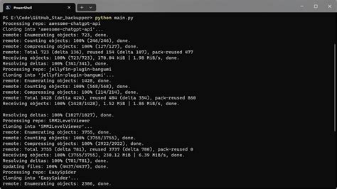 GitHub bai0012 GitHub Star backupper 在本地计算机上轻松克隆你在GitHub上Star的仓库