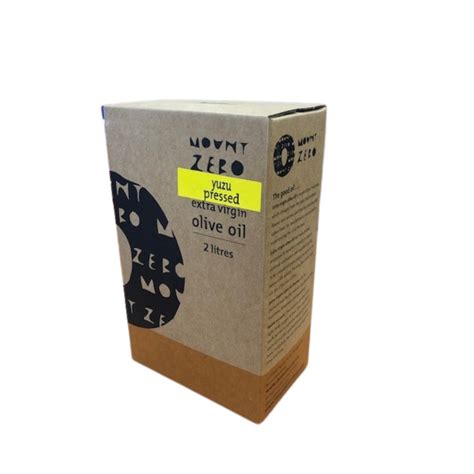 Mount Zero Yuzu Extra Virgin Olive Oil 2l The Grocer