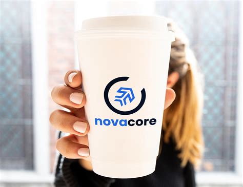 Novacore Technology Brand Logo Design Behance