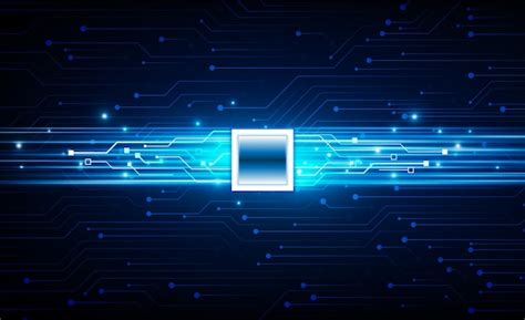 Premium Vector Abstract Cpu Artificial Intelligence Key Door Open