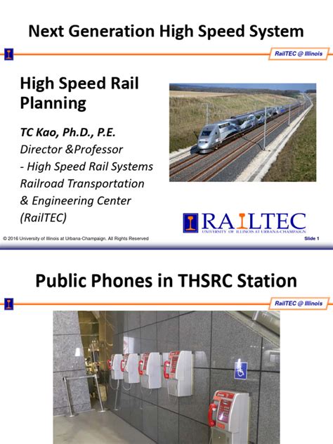 Tc Kao Next Generation High Speed System Pdf High Speed Rail Train