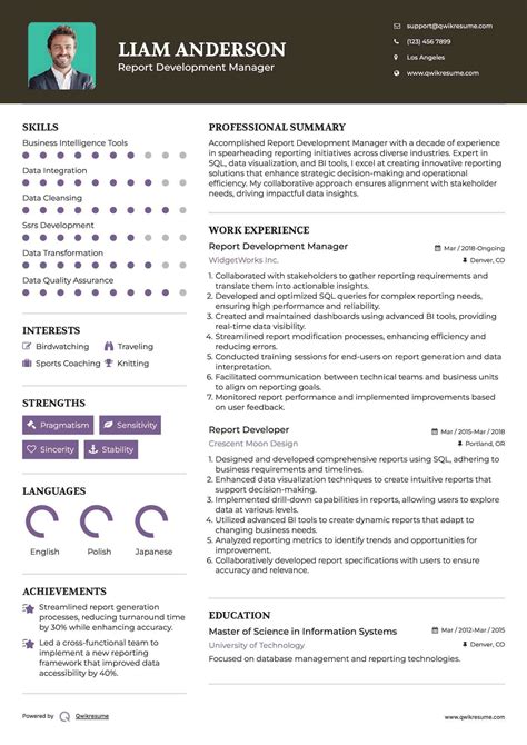10 Report Developer Resume Samples And Templates For 2025