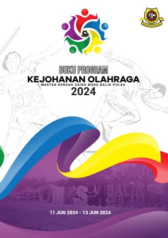 Buku Program Kejohanan Olahraga Mrsm Balik Pulau 2024