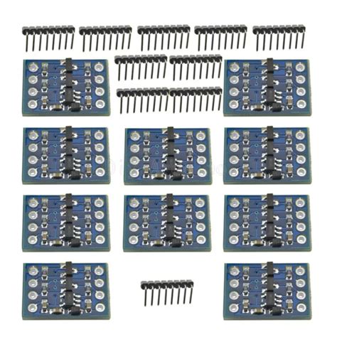 10pcs Iic I2c Level Conversion Module Sensor Dc 5v 3v System For Arduino New Eur 493 Picclick De