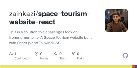 Github Zainkazi Space Tourism Website React This Is A Solution To A