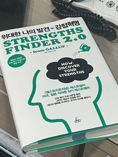 책리뷰 위대한 나의 발견 강점혁명 갤럽 프레스 지음 강점 5가지를 알려줍니다 네이버 블로그