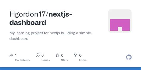 Github Hgordon17nextjs Dashboard My Learning Project For Nextjs Building A Simple Dashboard