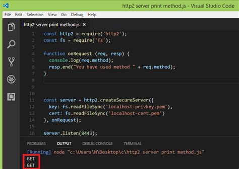 Nodejs 2 Server Obtain Request Method Techtutorialsx
