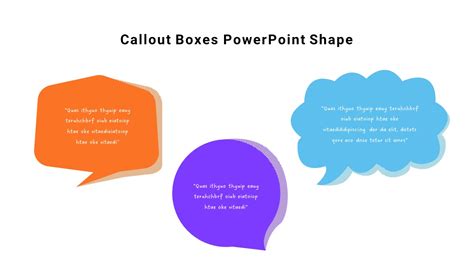 Powerpoint Callout Template Free