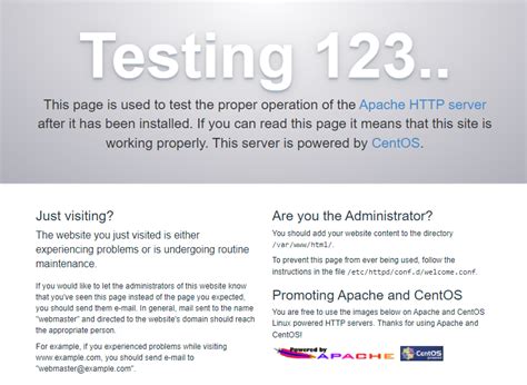 Configuring Apache Server In Centos 7 Magnum Net