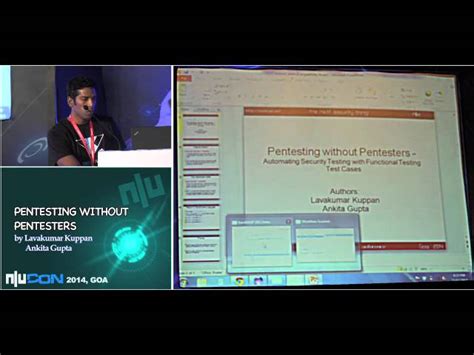 Nullcon Talk Pentesting Without Pentesters From Nullcon Class Central