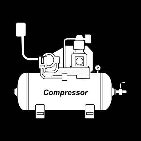 Compressor Icon Stock Vector Illustration Of Pump Gage 315916180
